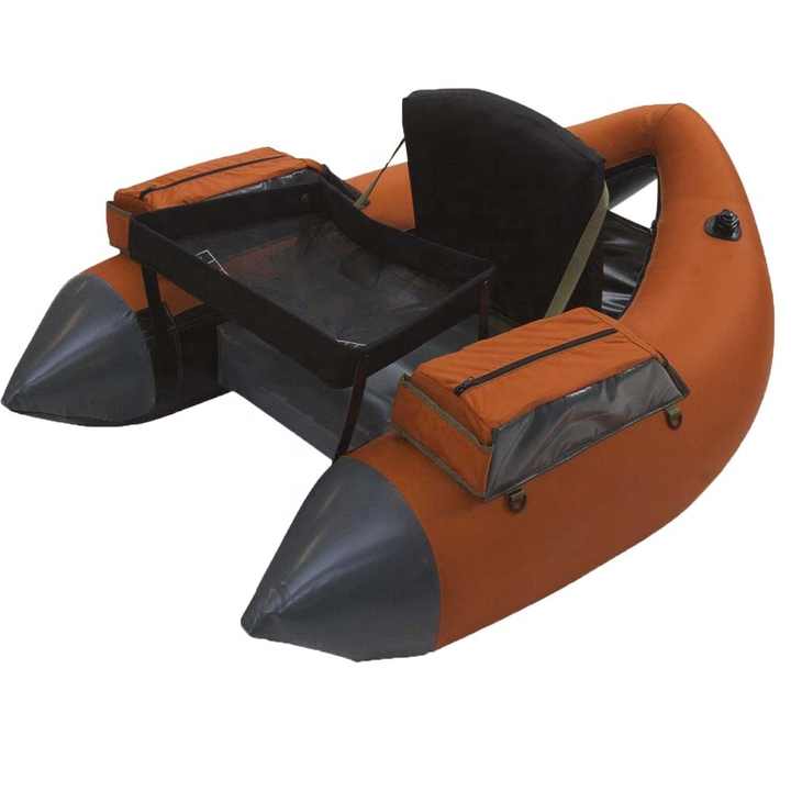 Customized 1.2mm PVC Belly Boat - Ideal for One Person Fishing