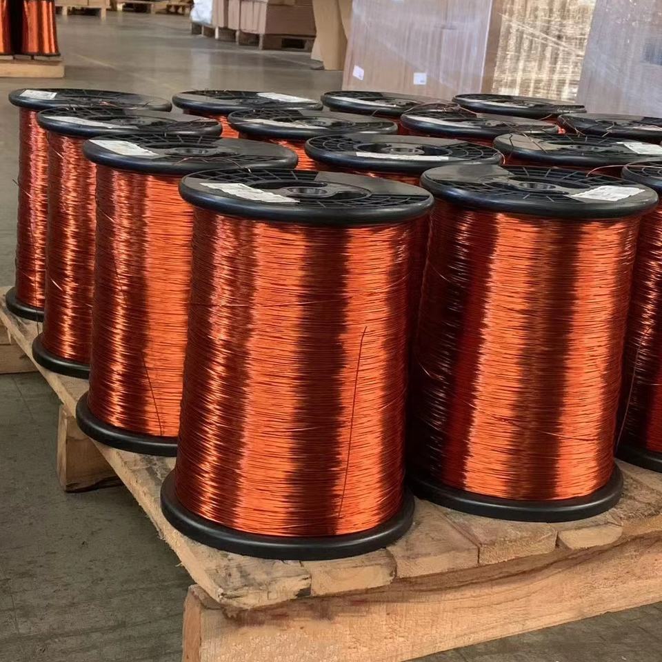 IEC Standard ROHS for Round Enameled Copper Solid Magnet Wire 0.15-6 ...