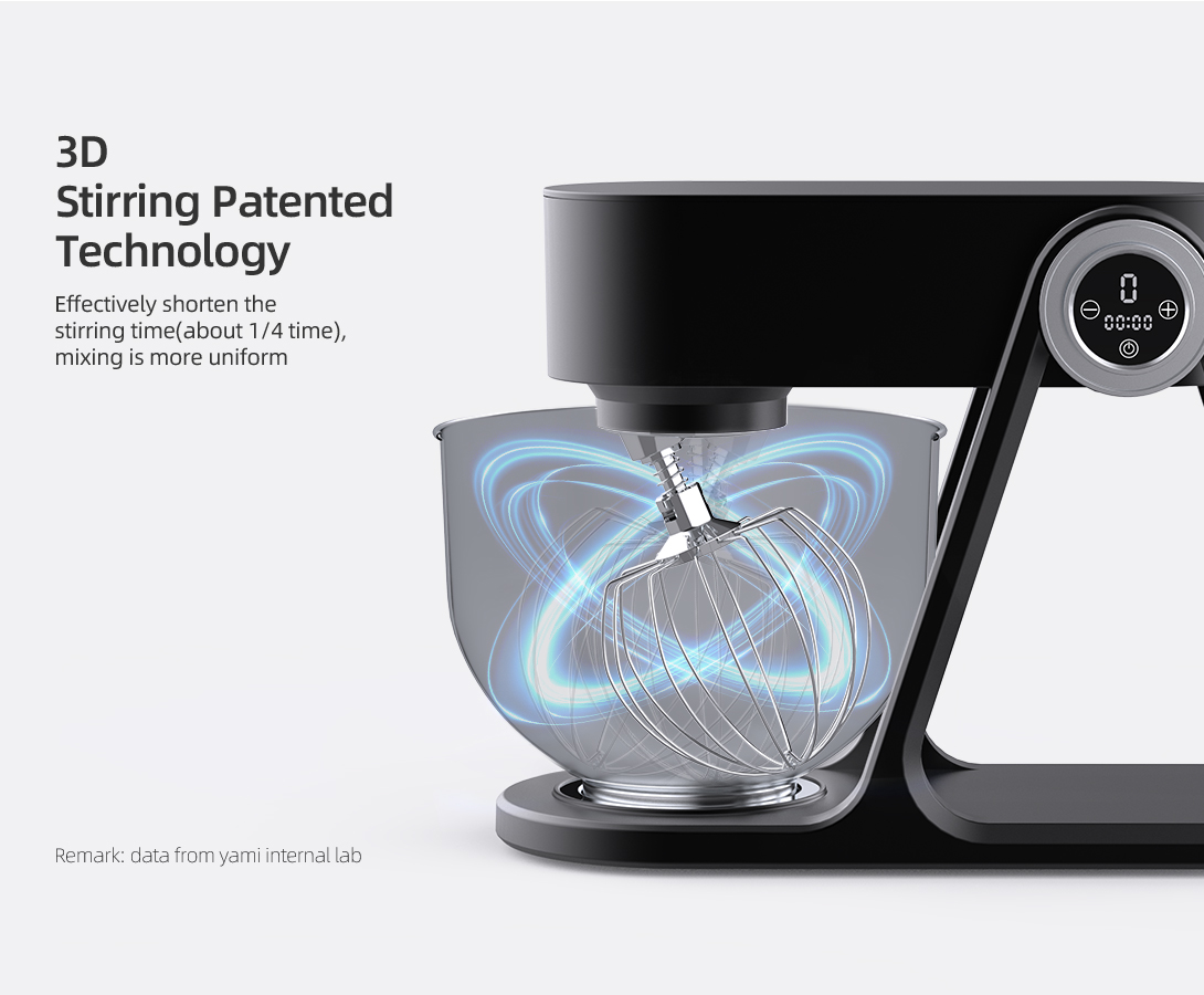 Oem/odm 3 In 1 Customization Multifunction Kitchen Cake Bread Dough Mixer 3d Planetary Multi ...