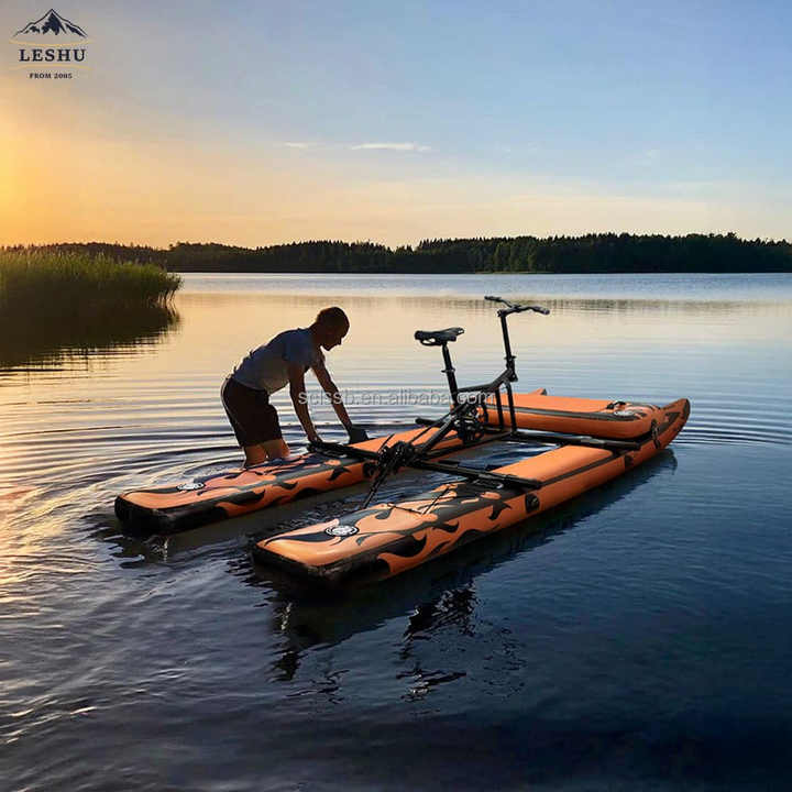 Water Bike Inflatable Pedal Boat Inflatable Pedal Kayak Water Bikes for ...