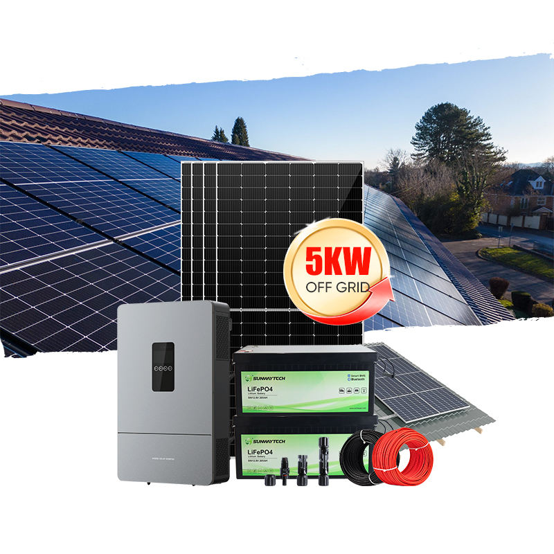 5kw off Grid Solar Power System - Reliable Photovoltaic Energy