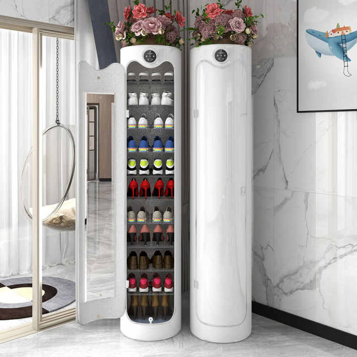 Intelligent Rotating Shoe Cabinet - Modern Storage Solution