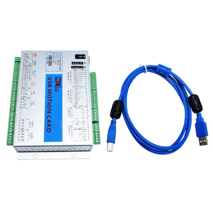 Xhc Mach3 Usb Link Type Mach3 Usb Motion Card Cnc Control Card Breakout Board 2000khz Mk4 Mk3 V
