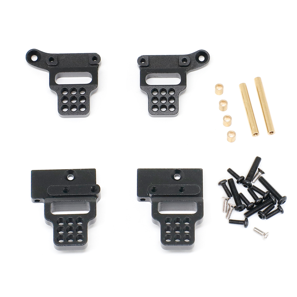 RC Aluminum Front Rear Adjustable Shock Towers Upgrades Parts for ...