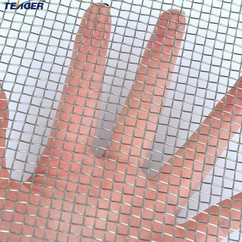 High Density Fine Mesh Nickel Stainless Steel Wire Mesh for Use in ...