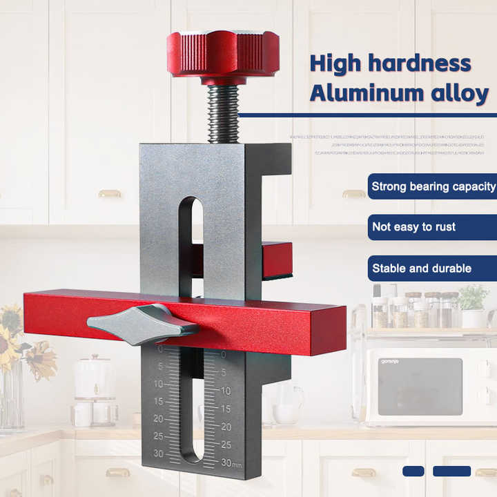 Adjustable Aluminum Alloy Cabinet Door Installation Tool ...