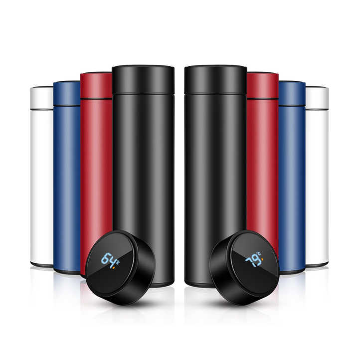 Termo Smart LED Temperature Display Flask Metal Insulation Water Thermos Cup Stainless Steel ...