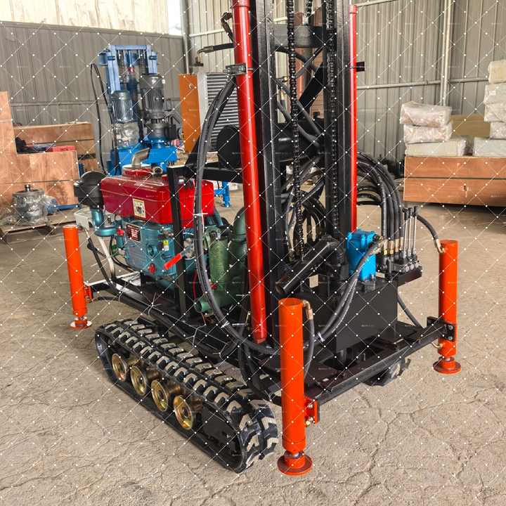 Portable Drilling Rigs 160m Deep Water Well Drilling Rigs Low ...