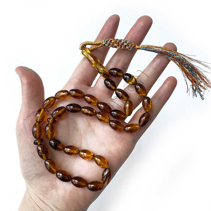 Tasbih Islamic Muslim Prayer Beads - Wholesale & Resin Amber