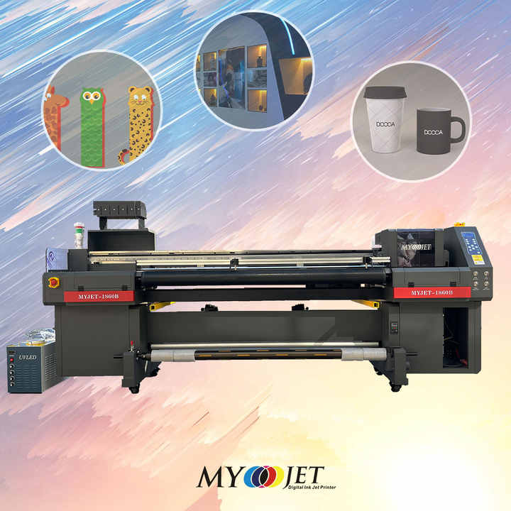 Myjet for Large Format UV Roll to Roll Poster Banner Sticker Ceiling ...