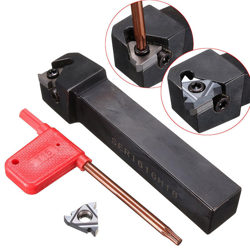 SER1616H16 External Threading Tool Holder for 16ER Inserts | CNC Lathe ...
