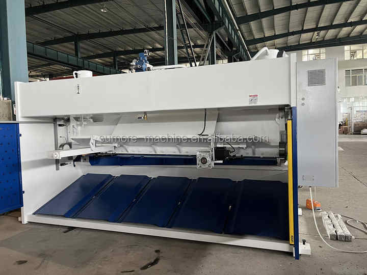 SP11Y Aluminium Shearing Machine 12mm Metal Sheet Plate Cutting Steel Guillotine Shear Machine ...