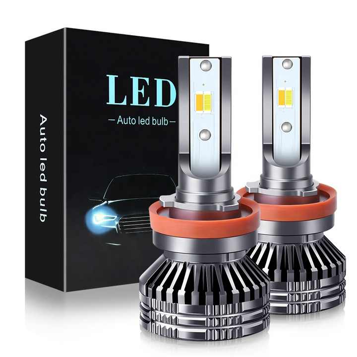 Led Headlight Car R9 Tricolor Canbus Csp Chip 9005 9006 9012 H1 H3 Led Lamp H4 H7 Headlight Bulb ...