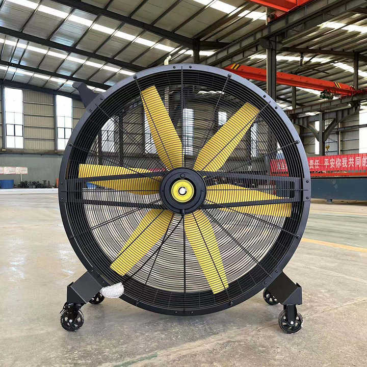 42" Industrial Heavy Duty Floor Fan - Black, 7-Speed Control, OEM/ODM