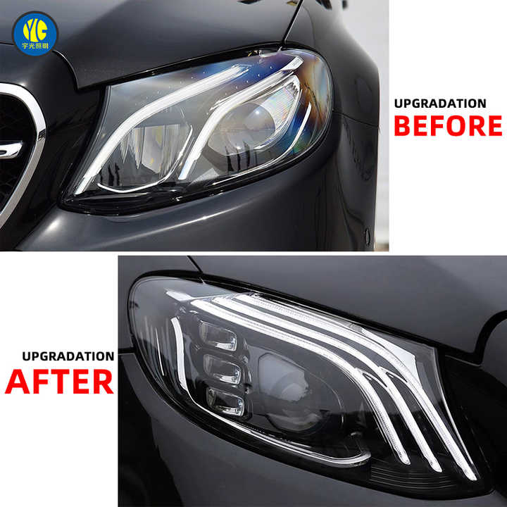 YU GUANG for Mercedes Benz E-Class W213 Headlight 2016-2020 E200 E260 ...