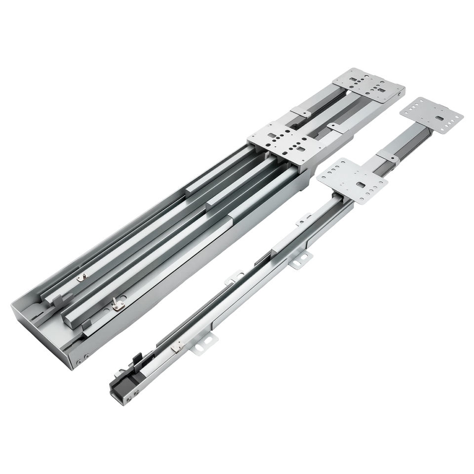 Durable Vertical Guide Tall Sliding Rails 16in-22in for Heavy-Duty Pull ...