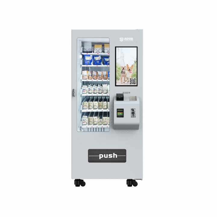 JSK Micro Market Vending Machine with Cooler for Fresh Food Customized ...