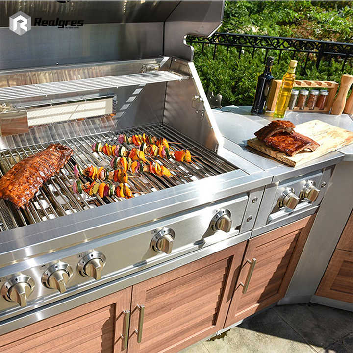 Durable Outdoor Kitchen Cabinets - Waterproof & Stylish