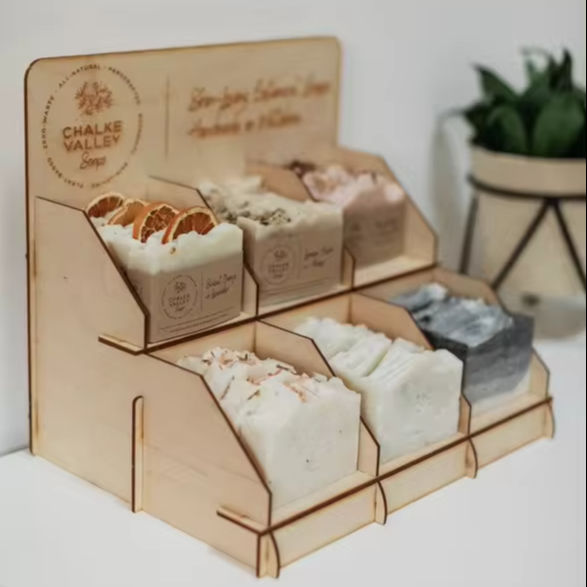 Wholesale Wooden Soap Display Rack Wood Retail Organizer for Soap ...