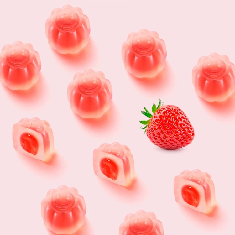 Free Sample Strawberry Flavor Powder with Fresh Ripe Sweet Strawberry ...