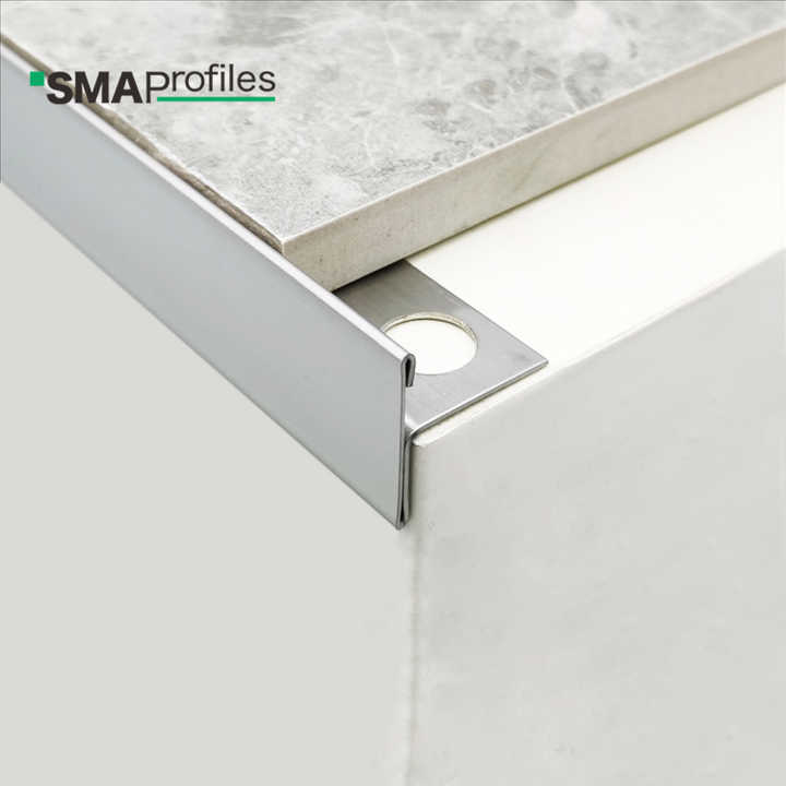 Smaprofiles Stainless Edge Trim for Kitchen Worktops