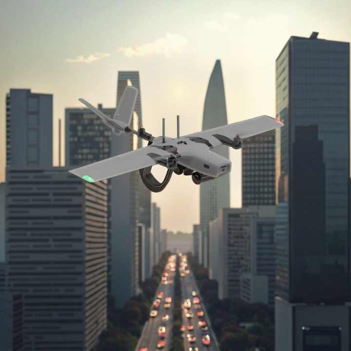Retractable Fixed-wing VTOL Professional High-definition Aerial ...