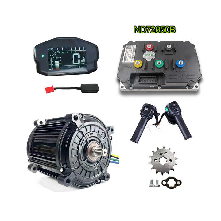 QS 180 90H 8000W High Speed Motor Kit with Fardriver Controller