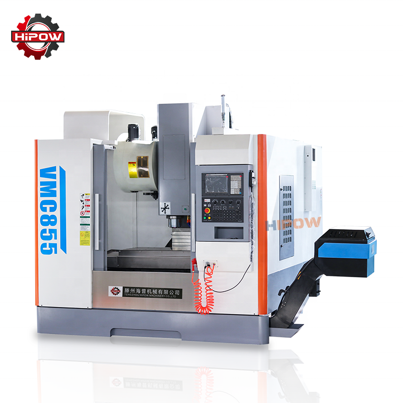 VMC855 Fanuc High Precision Hobby Vertical 3 Axis Mini Metal 5 Axis Cnc ...