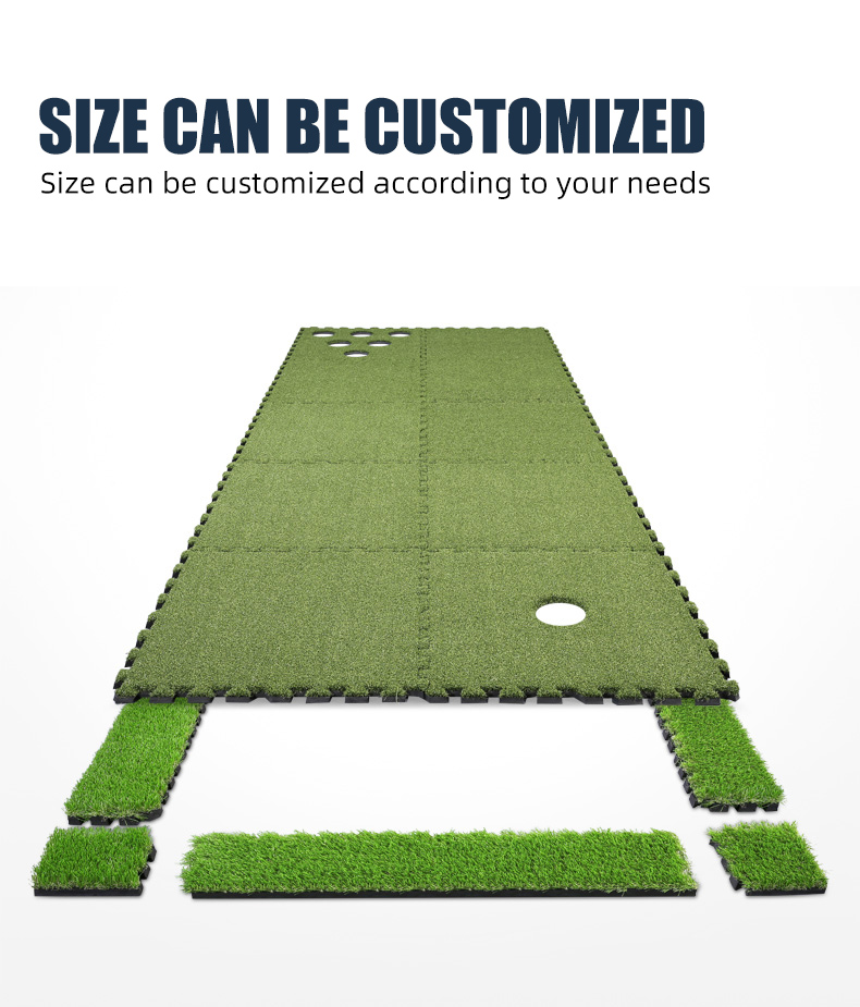 PGM GL019 mini golf outdoor carpet putting green kits portable nylon ...