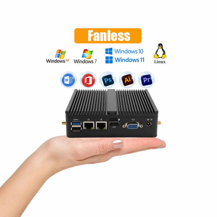 Industria Motherboard Fanless Micro Mini Brand Pc Intel J1900 N2840 ...