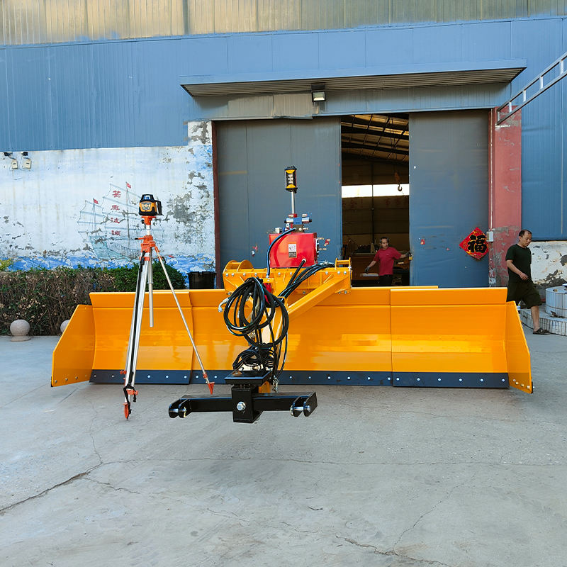 Agriculture Equipment Laser & Satellite Guided Land Leveler Telescopic ...