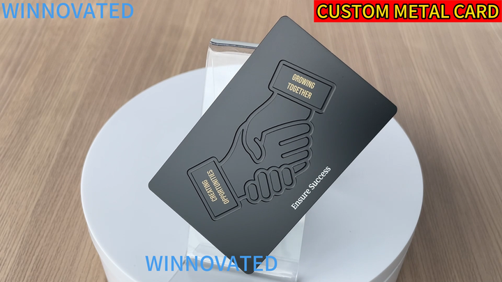 High Quality Brass Black Visit Custom Metal Membership Card VIP Bar ...