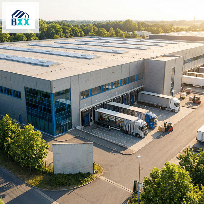 Prefab Steel Structure Workshop Warehouse Custom Design Service Factory ...