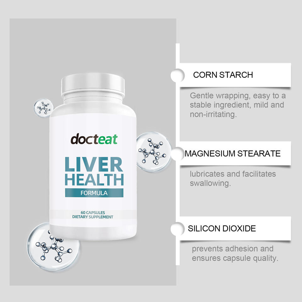 Liver Health Formula Supplement Capsules for Liver Support Cleansing ...