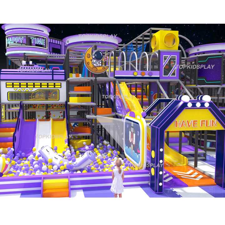 Innovative Space Themed Adventure Play Structures for Indoor Playground ...