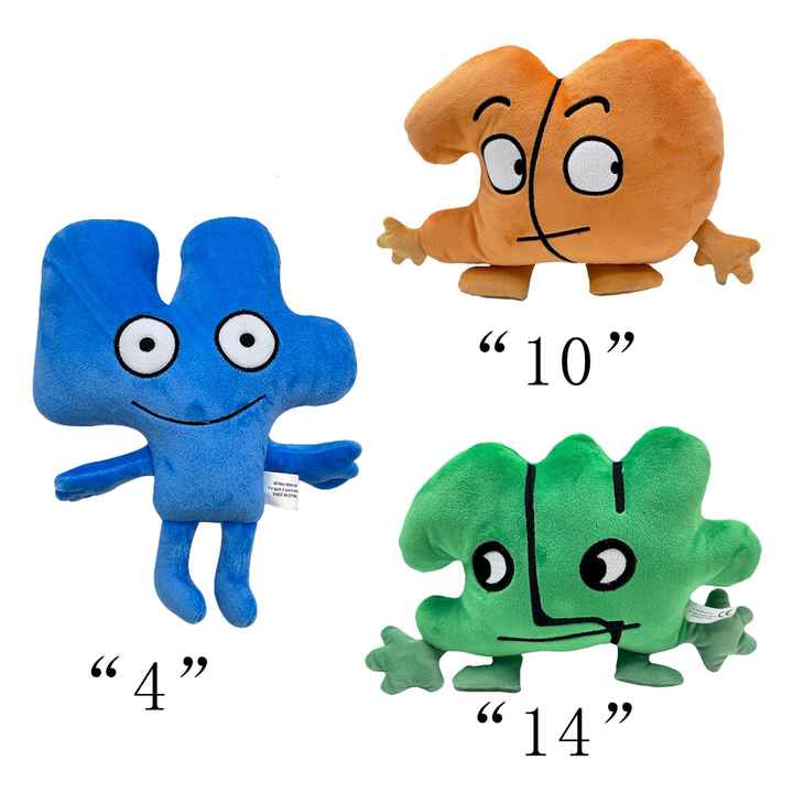 DL31554 Number Lore Plush Toys - Educational Fun for Kids