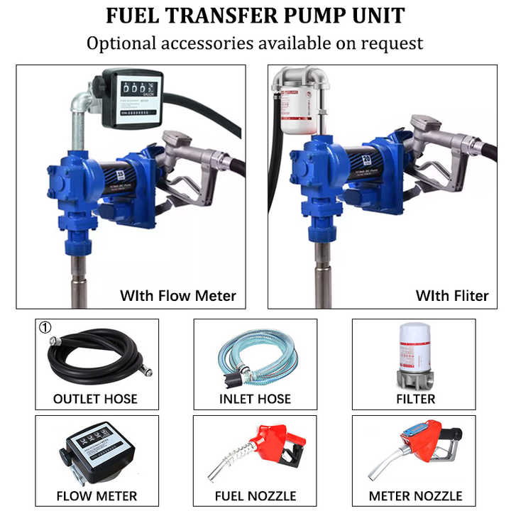Explosion Proof Electric Transfer Fuel Pump 12 Volt Vertical diesel ...