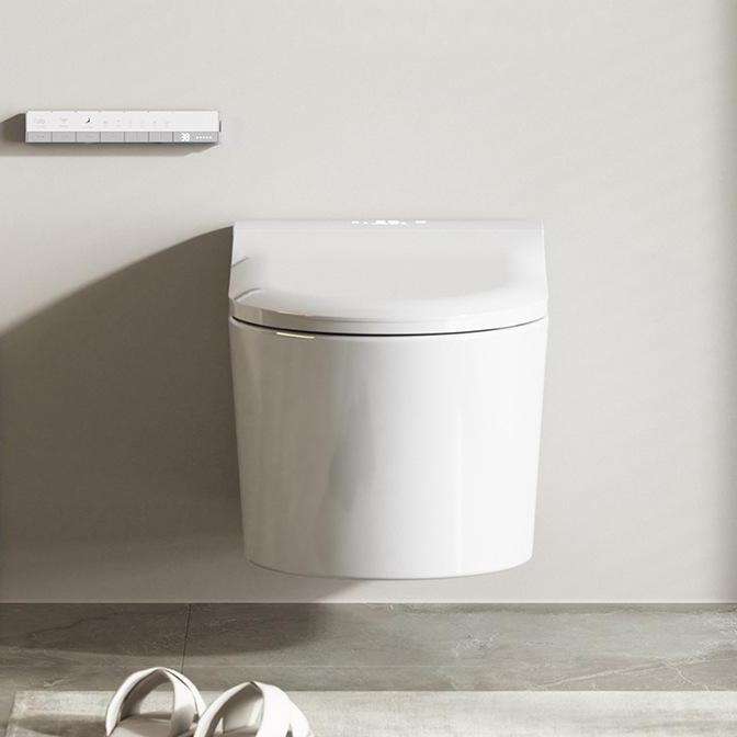 Ceramic Wall Hung Toilet Remote Control Motion Sensor Intelligent ...