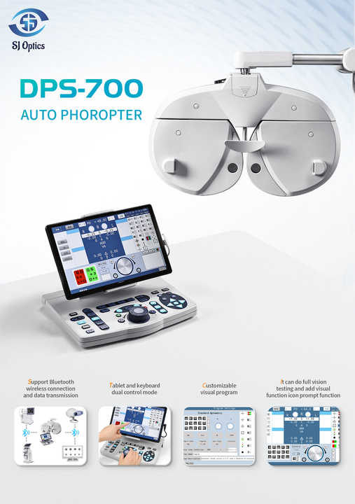 SJ Optics Electronic Phoropter DPS-700 Vision Tester