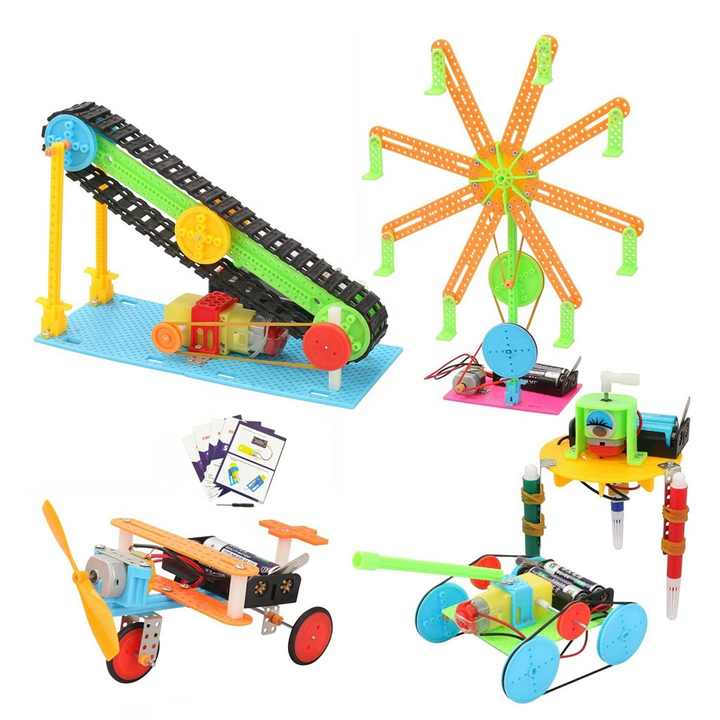 STEM Electronic Motor Engineering Assembly Kits Educational DIY Science ...