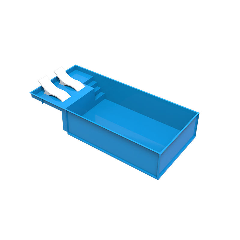 Outdoor Custom Fiberglass Swim Spa Pool - Luxury & Style