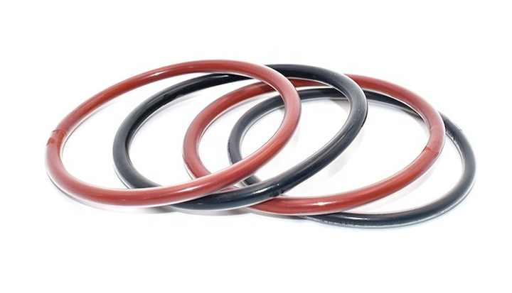PTFE/FEP/PFA Encapsulated O-Ring with Fkm/silicone Core