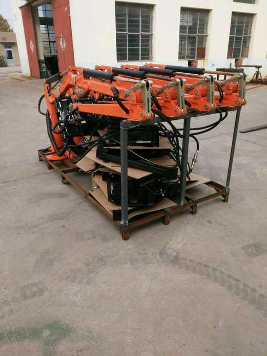 Hydraulic Wagon Unloader Loader Trailer Log Forwarder Crane Extension ...