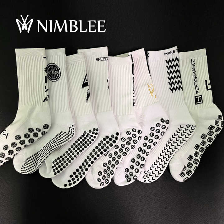 High Quality Custom Anti Slip Athletic Soccer Grip Socks