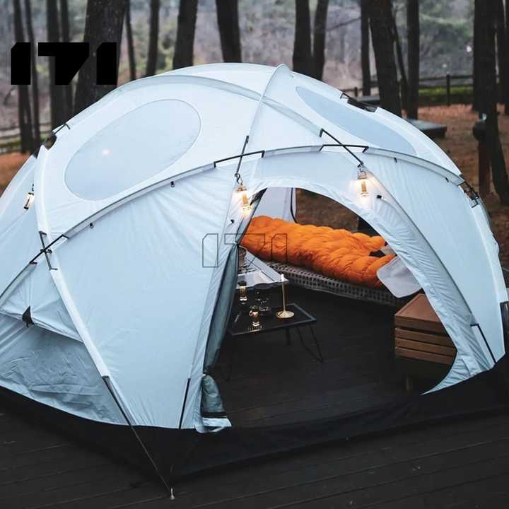 Uv-protected Polyester Fabric Spherical Tent for Camping