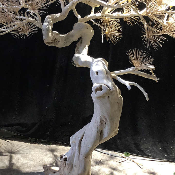 Artificial Large Indoor Decoration Tree Simulation Green Plant Fake ...