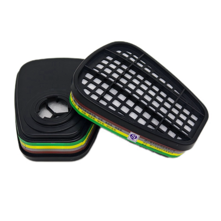 Anti-Virus Activated Carbon Gas Masks Filter Boxes A1B1E1K1 Chemical ...