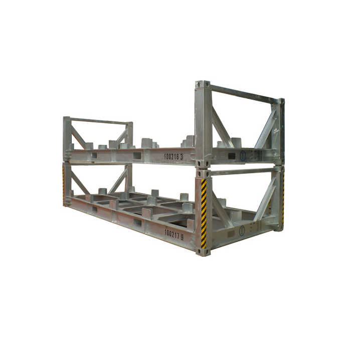20ft 40ft Flat Rack Container for Marine Shipping Lashing