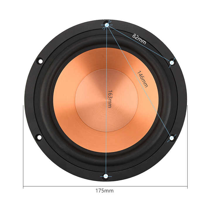 AIYIMA 6.5 Inch Midrange Woofers - Hifi Sound DIY Speakers