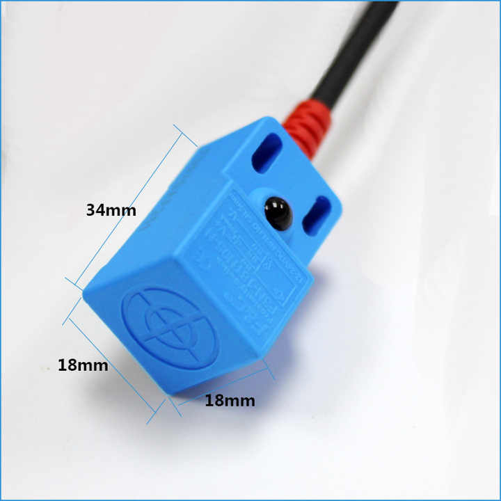 F3N 12 Volt Small Square Proximity Sensor 5mm Sensing NPN or PNP ...